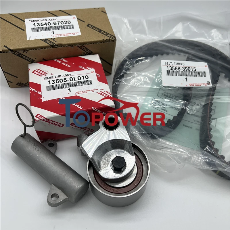 Timing-Belt-Tensioner-Pulley-Idler-Kit-13568-39015-13568-39016-13540 ...