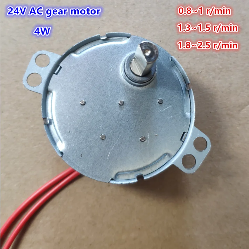 24v Ac Synchronous Motor | Metal Gears Shaft | Metal Gear Motor - Tyc ...