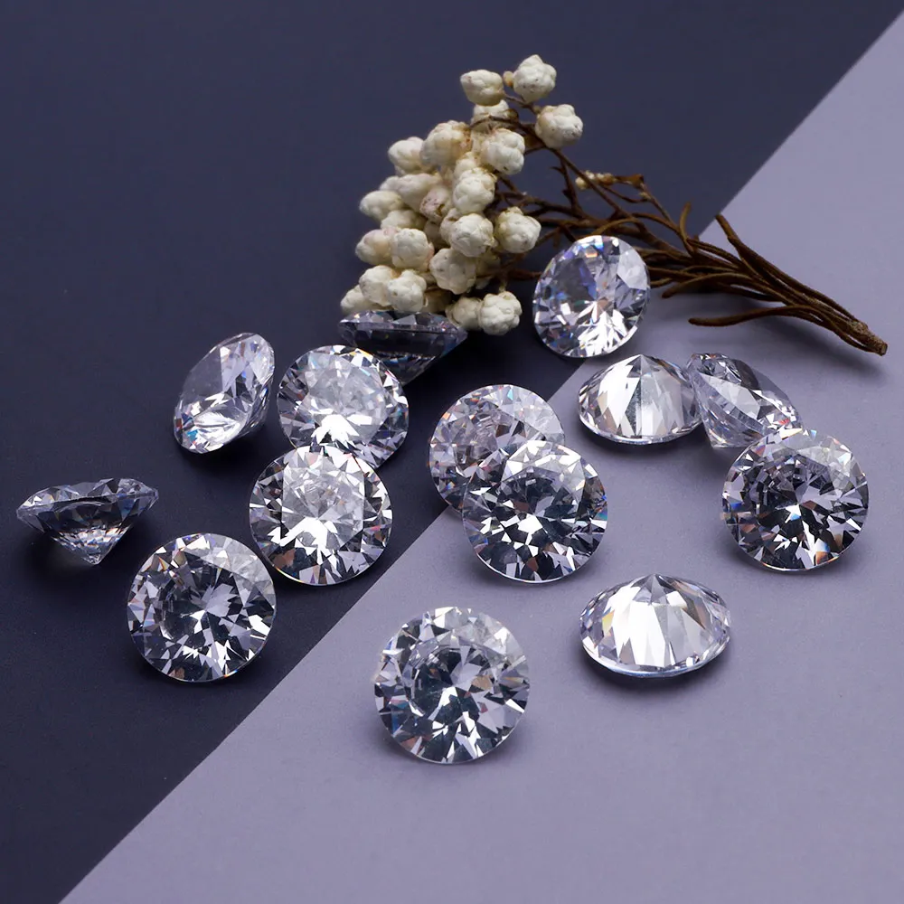 100Pcs-Pack-Round-Shape-Zircon-Rhinestone-Point-Back-Glitter ...