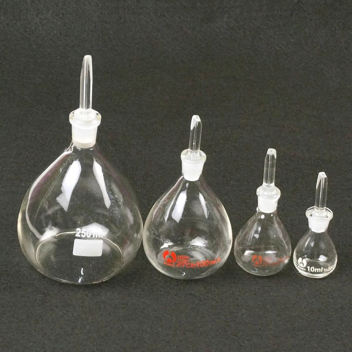 5/10/25/50/100/250/500/1000ml Glass Specific Gravity Bottle Pycnometer ...