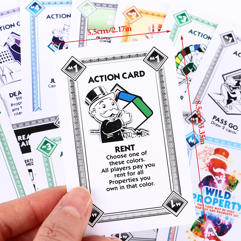 English Monopoly Cards