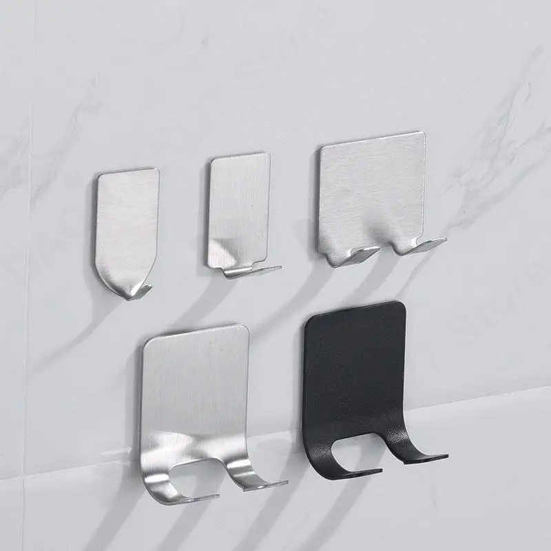 Wall Razor hanging stainless steel Holder Storage Hook Bathroom toliet ...