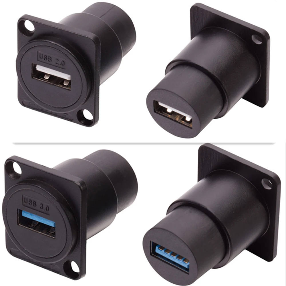 New Arrival D Type Chassis Usb 2.0 3.0 Connector Type C Female To ...