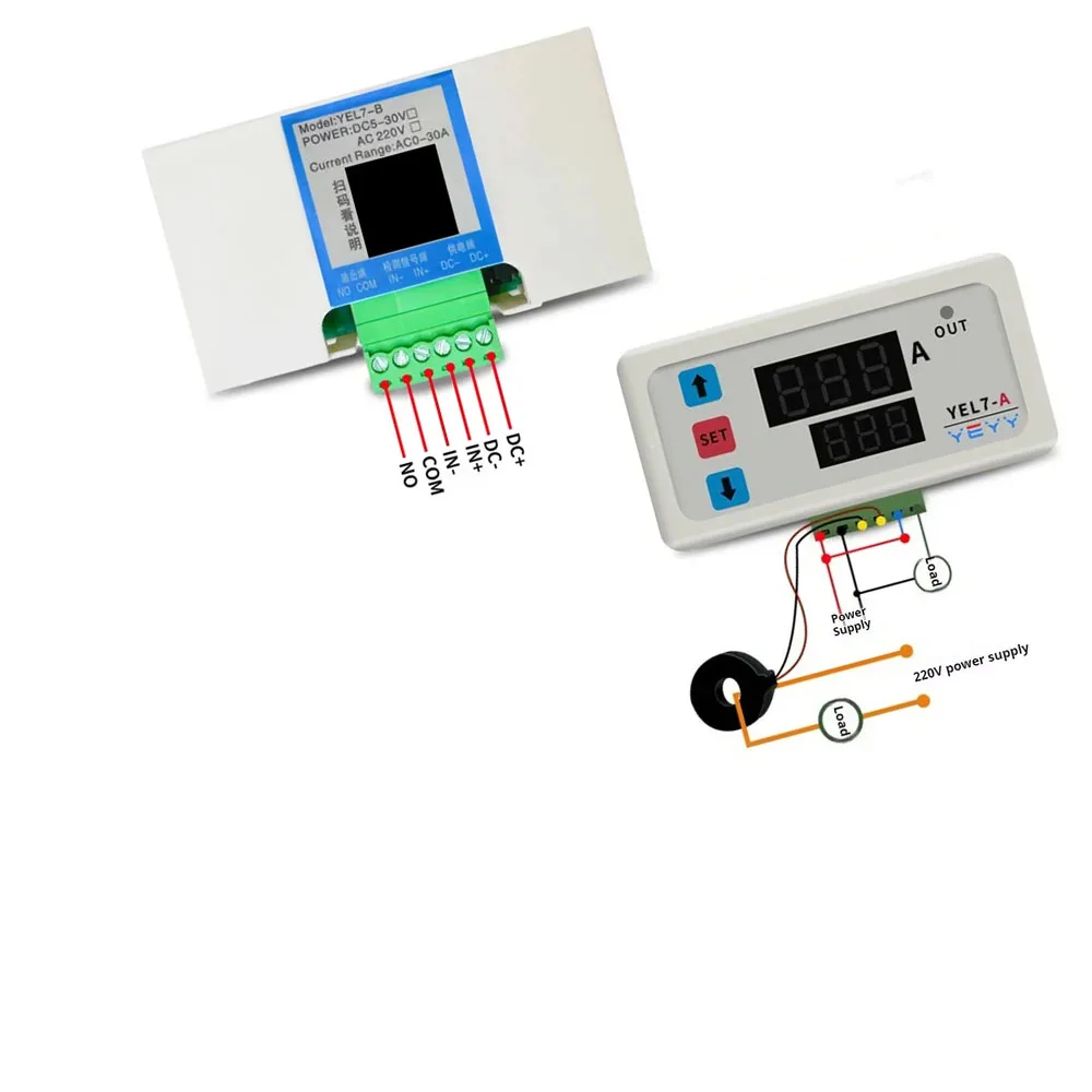 Embedded Delay Relay Control Detection Module Overload Overcurrent and ...