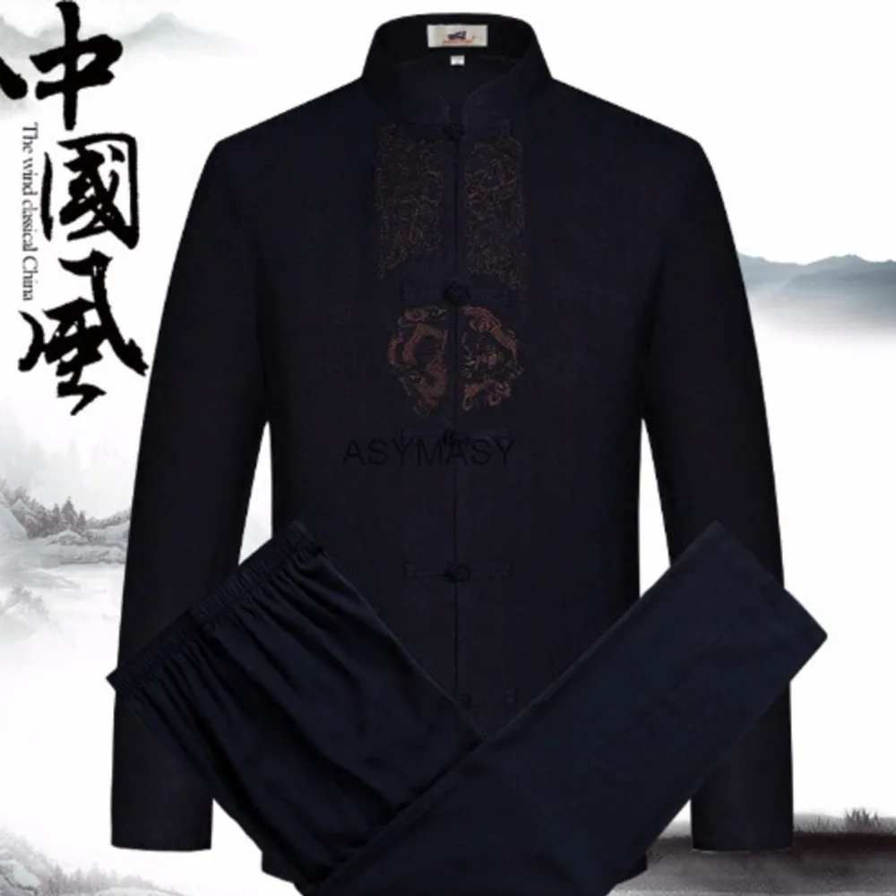 new-yea-traditional-chinese-clothing-for-men-Adult-Tai-Chi-Kung-Fu ...
