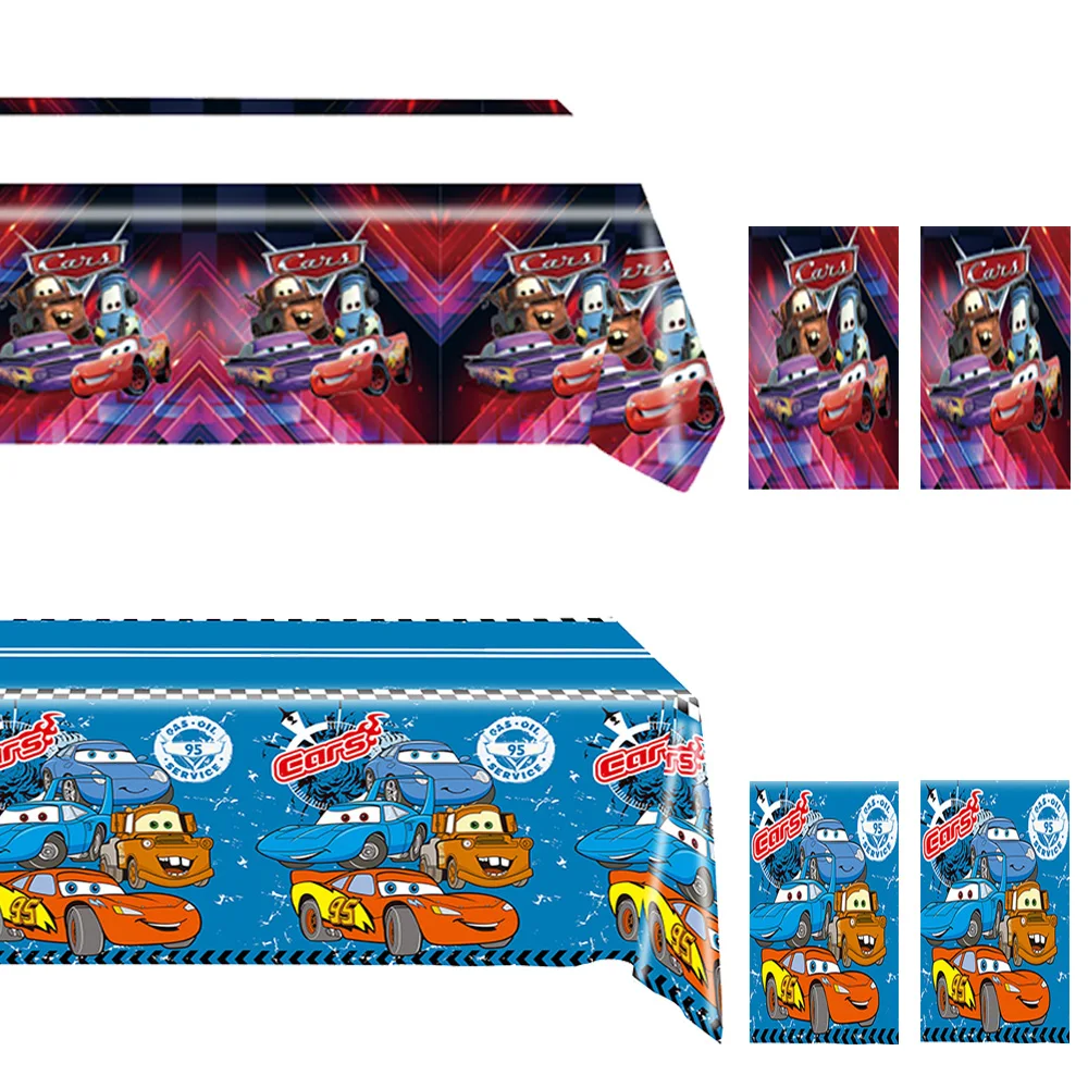 Disney-Cars-Tablecloth-Decorations-Lightning-Mcqueen-Car-Theme-Party ...