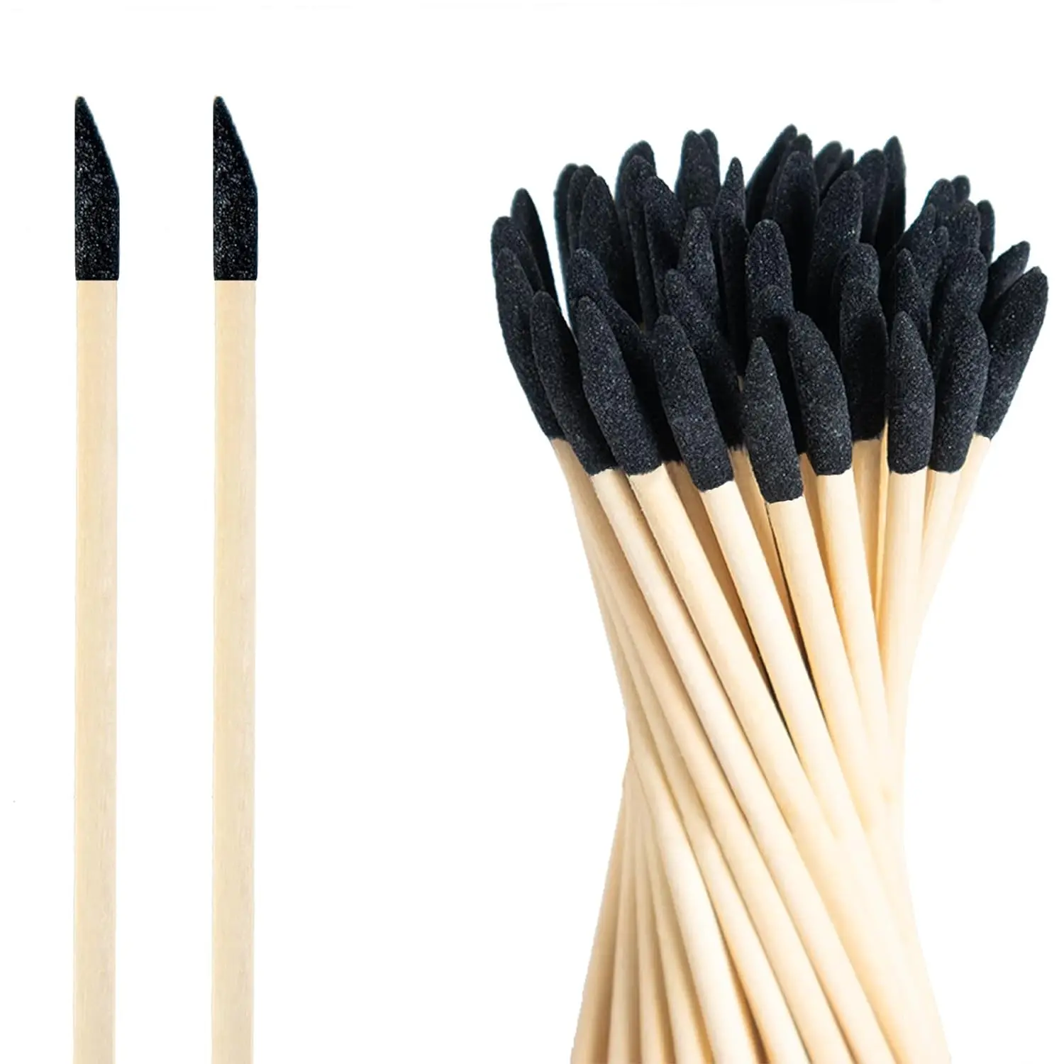 10/20/100 Pcs sanding sticks Match sticks Sanding sticks Fine detail ...