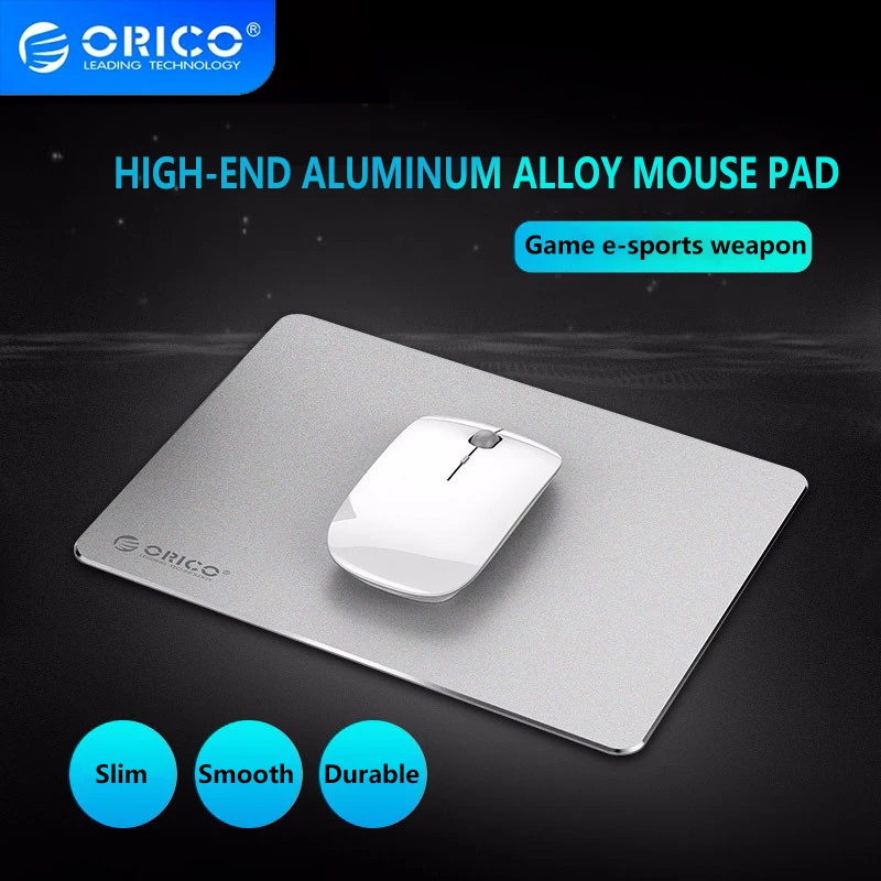 ORICO-Mouse-Pad-Metal-Aluminum-Mouse-Pad-Hard-Smooth-Slim-Computer ...