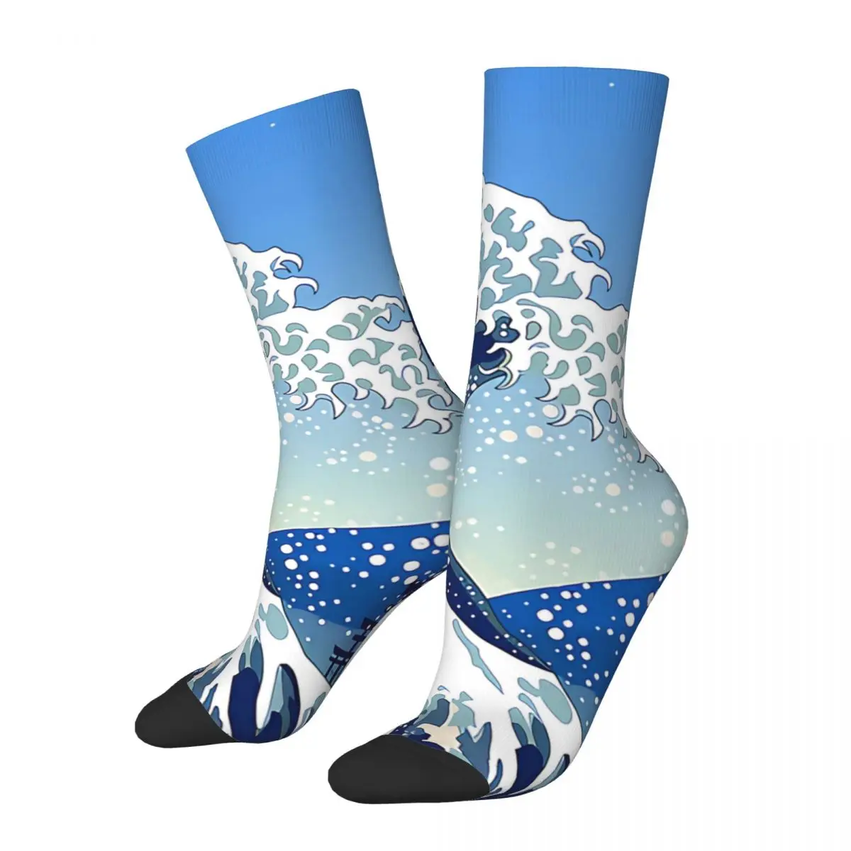 Funny-Crazy-Sock-for-Men-The-Great-Wave-Off-Kanagawa-Harajuku-Japanese ...