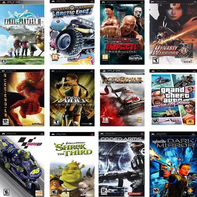 All Psp Games List With Pictures