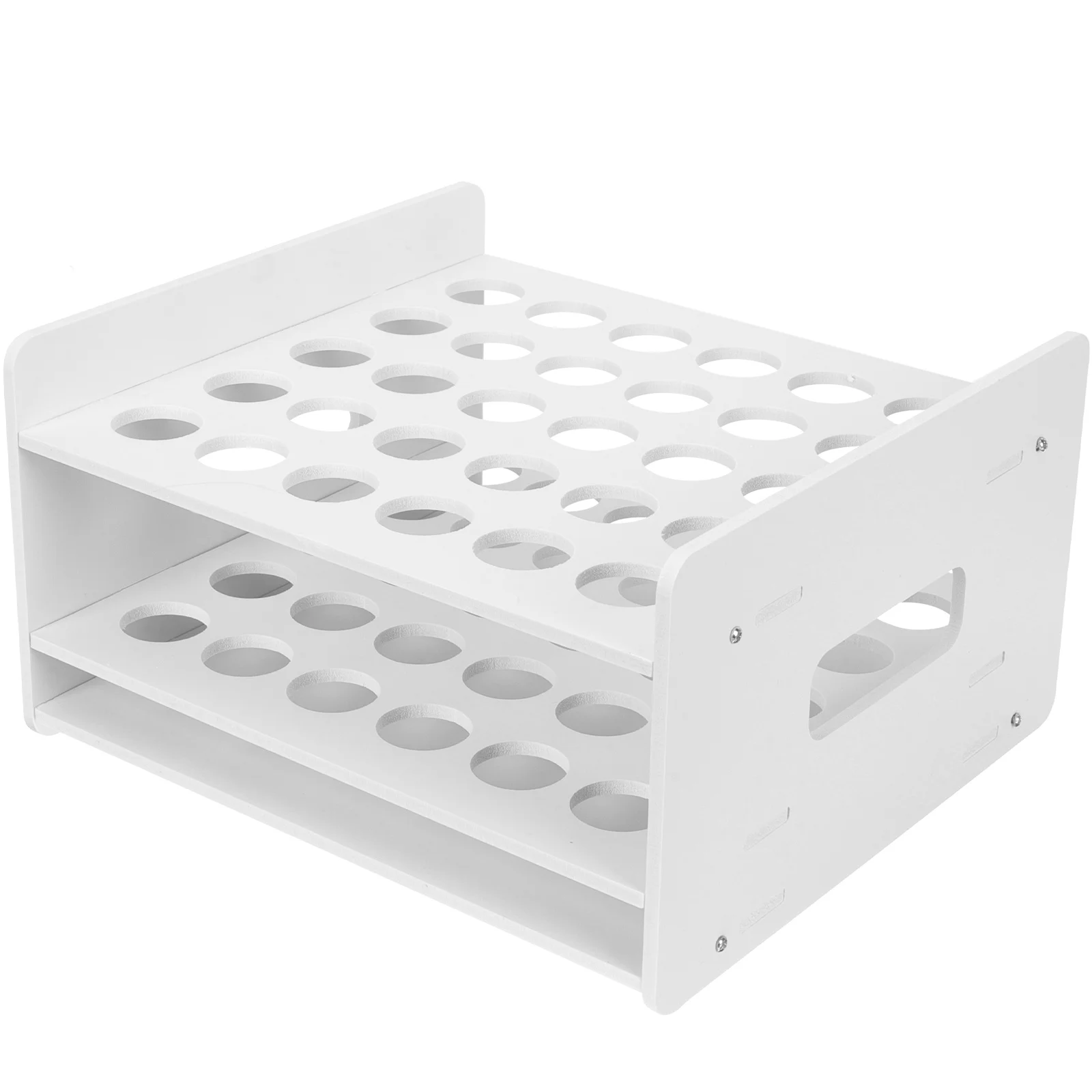 30-Holes-Test-Tube-Display-Rack-Tabletop-Scissors-Storage-Holder-Lab ...
