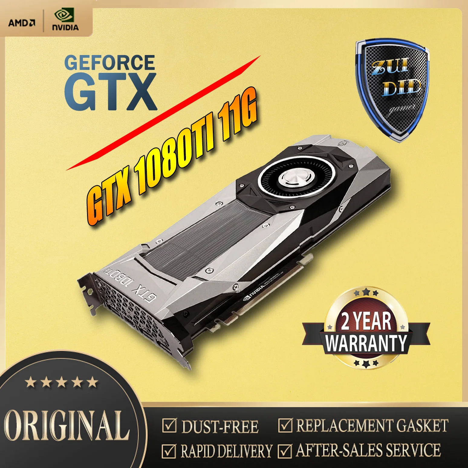 Geforce-NVIDIA-Founders-Edition-GTX1080TI-11G-256BIT-TITAN-Video-Cards ...