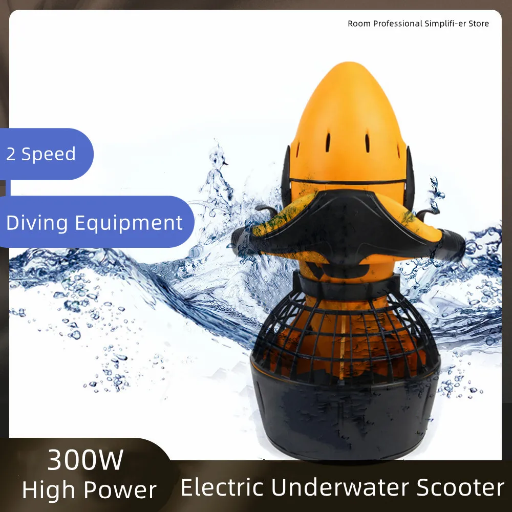 300W-Electric-Underwater-Scooter-Dual-Speed-Water-Propeller-Underwater ...