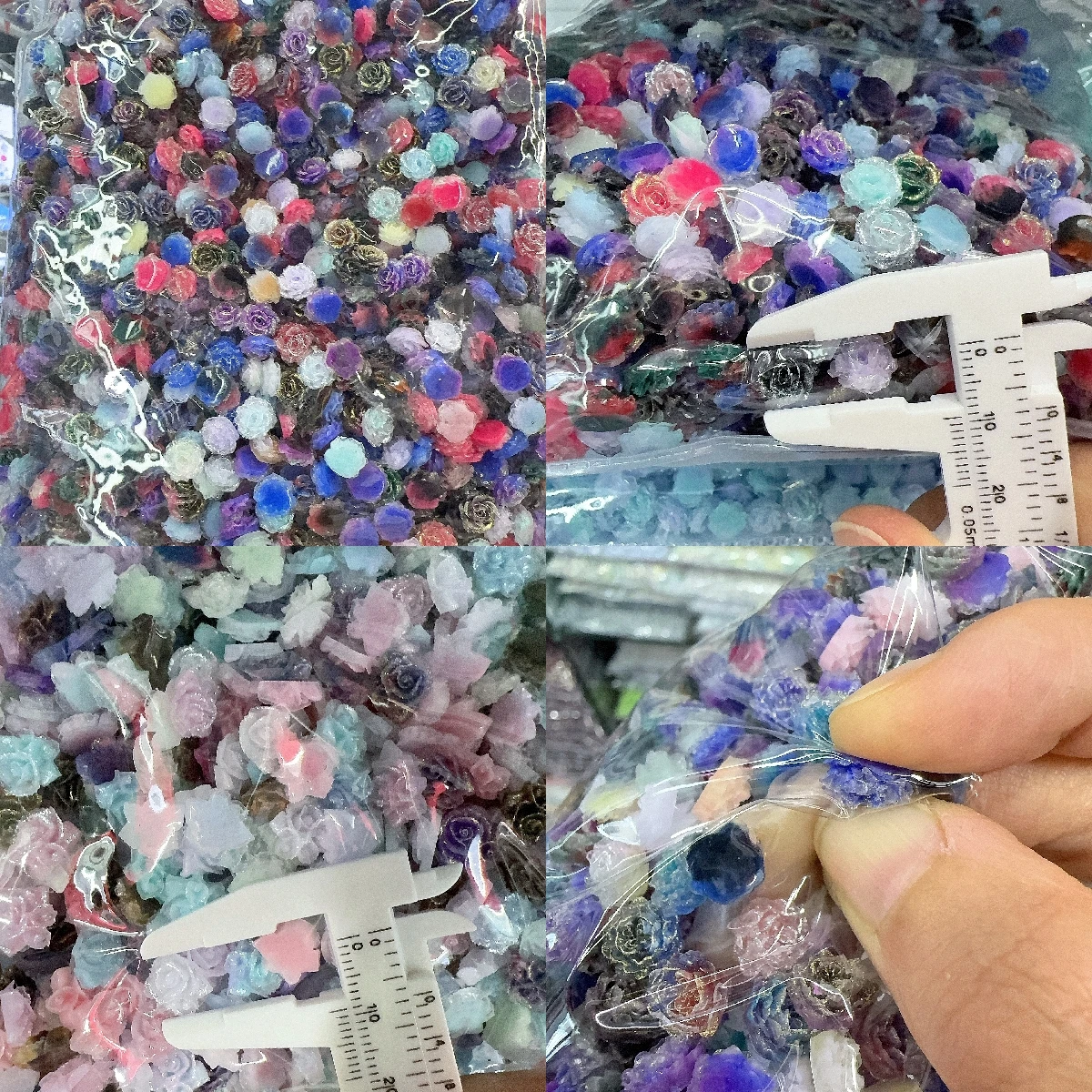 2000pieces 10mm diy Mini soft flower flatback cabochon,scrapbook woman ...