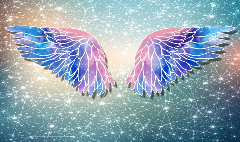 Beautiful Angel Wings Wallpaper