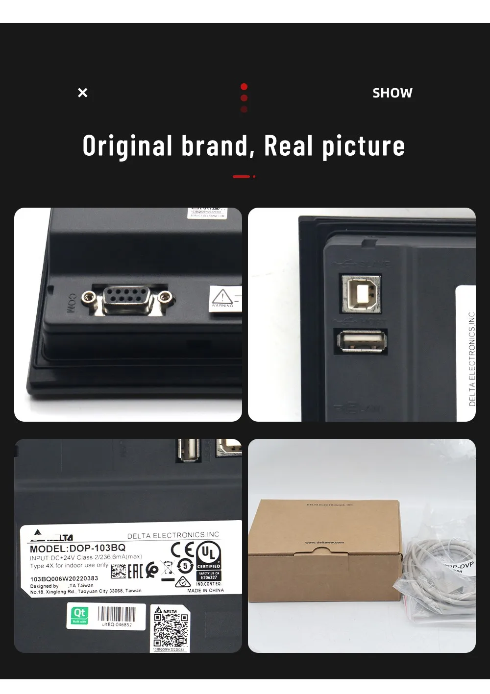 Delta 4.3 Inch HMI Touch Screen DOP-103BQ | LK TRONICS TRADING