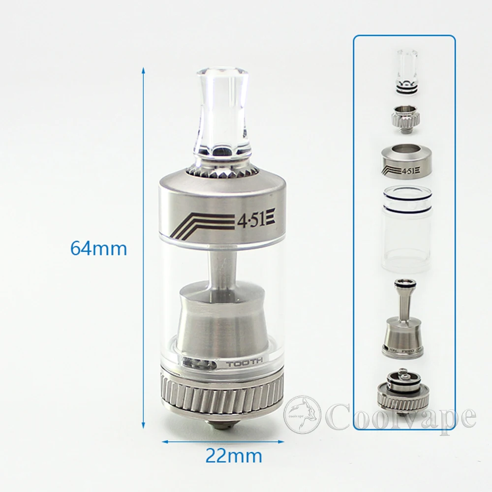 SXK-4-51-Style-MTL-RTA-Rebuildable-Tank-Vape-Atomizer-Silver-316SS-PMMA ...