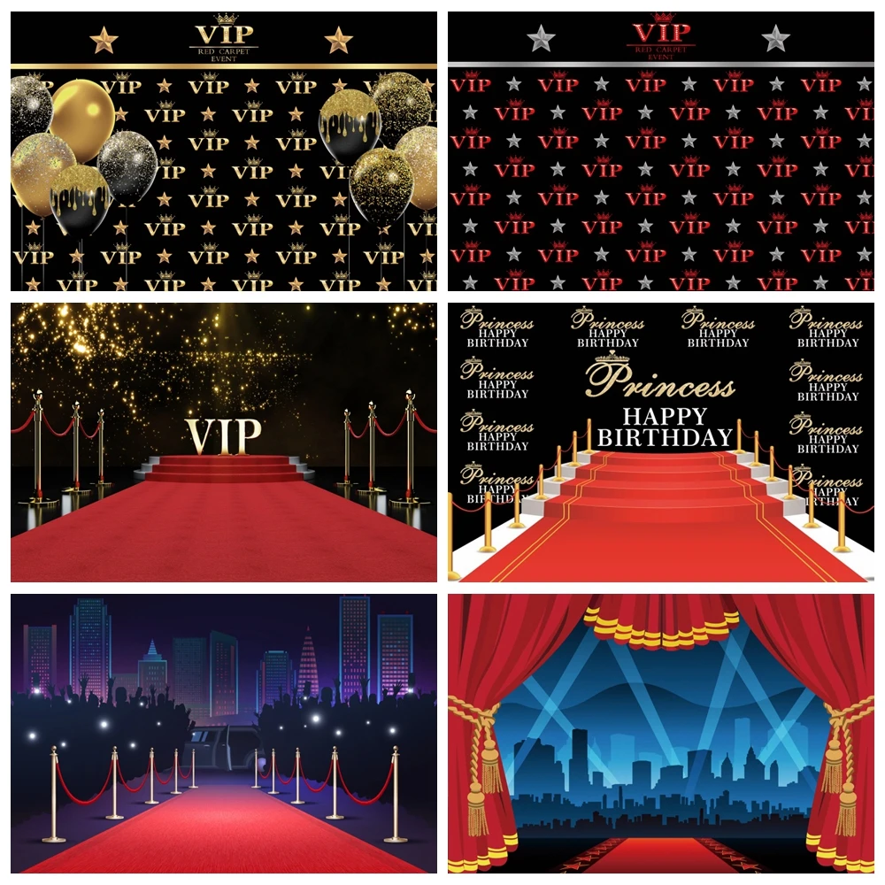 Hollywood-Star-Red-Carpet-Photography-Backdrop-Vip-Stage-Lighting-Prom ...