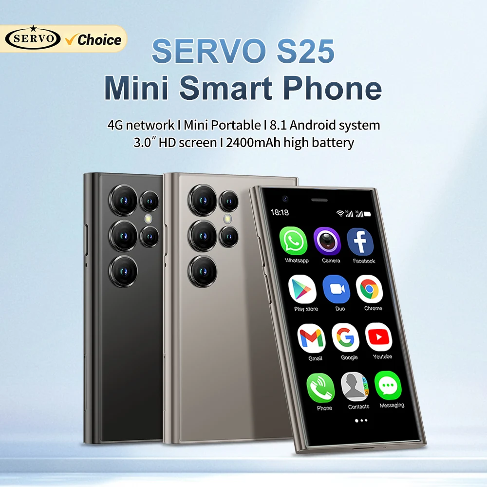 Tel-fono-Inteligente-SERVO-S25-Mini-4G-Android-8-1-ROM-16GB-SIM-Dual ...
