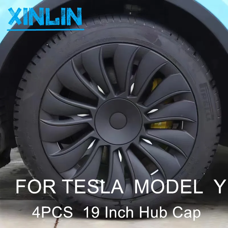 4pcs 19inch Hubcap Performance Replacement Wheel Hub Cap Automobile ...