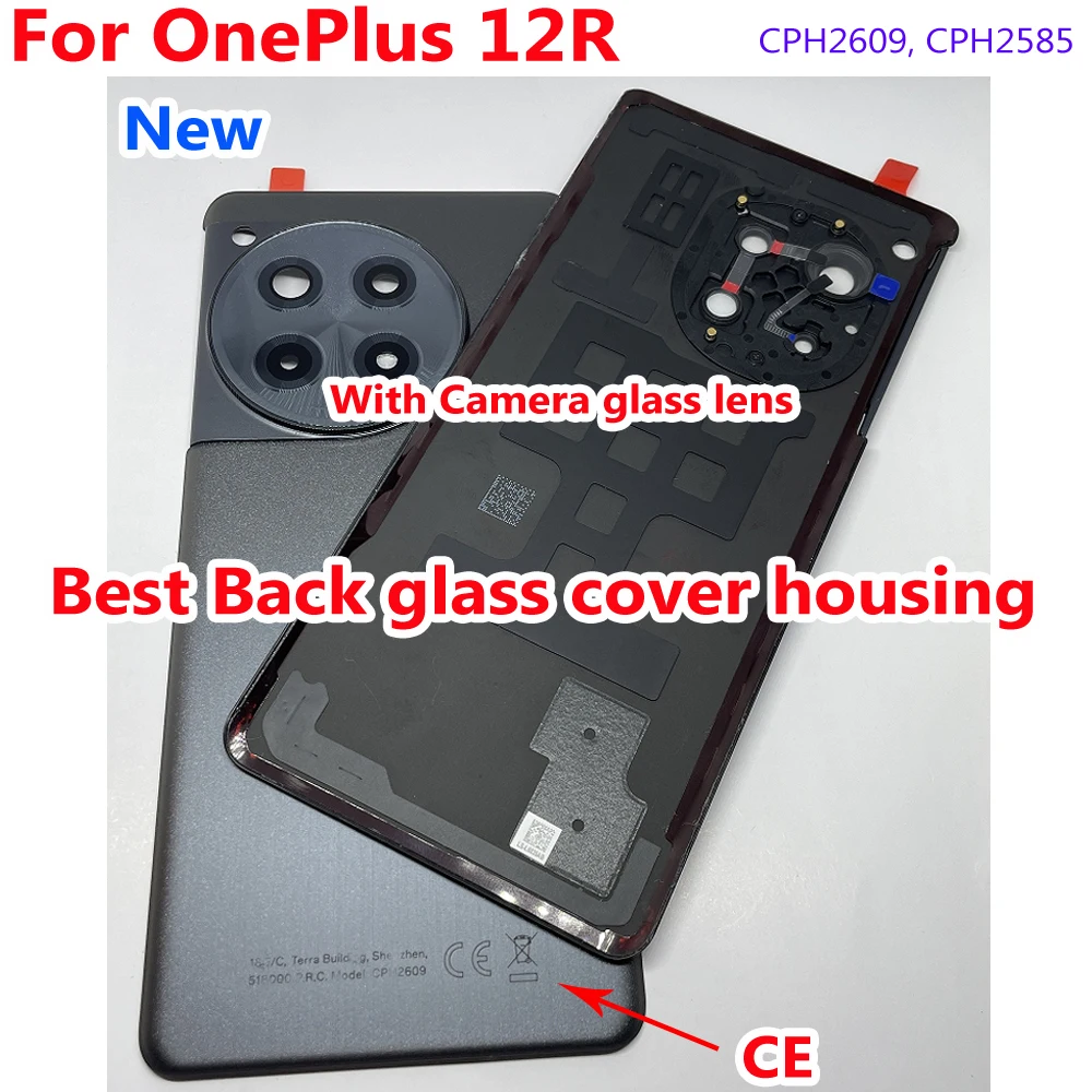 Best-Quality-Glass-Back-Cover-Housing-For-OnePlus-12R-Battery-Rear ...