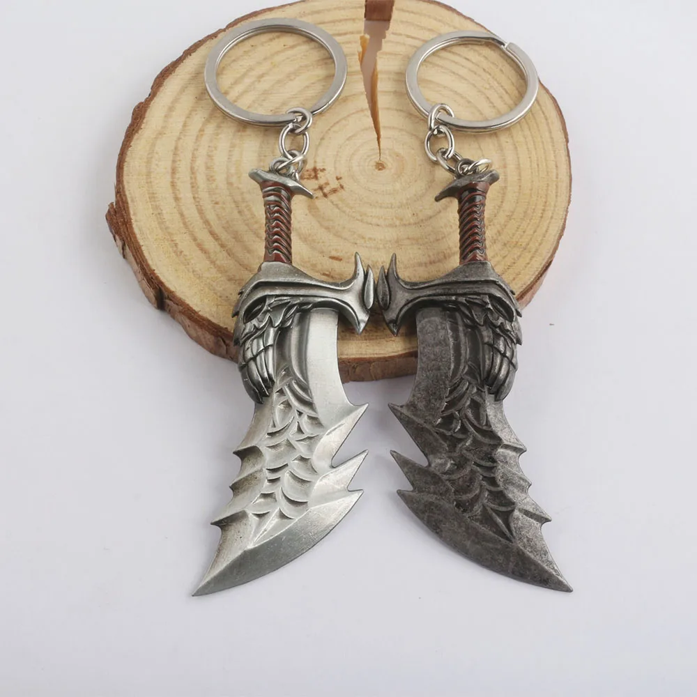 God-Of-War-4-Kratos-Blade-Of-Chaos-Keychain-Metal-Axe-Ares-Sword-Weapon ...