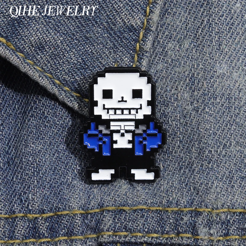 Sans-Undertale-Enamel-Pin-Creative-Funny-Game-Character-Brooch-Lapel ...