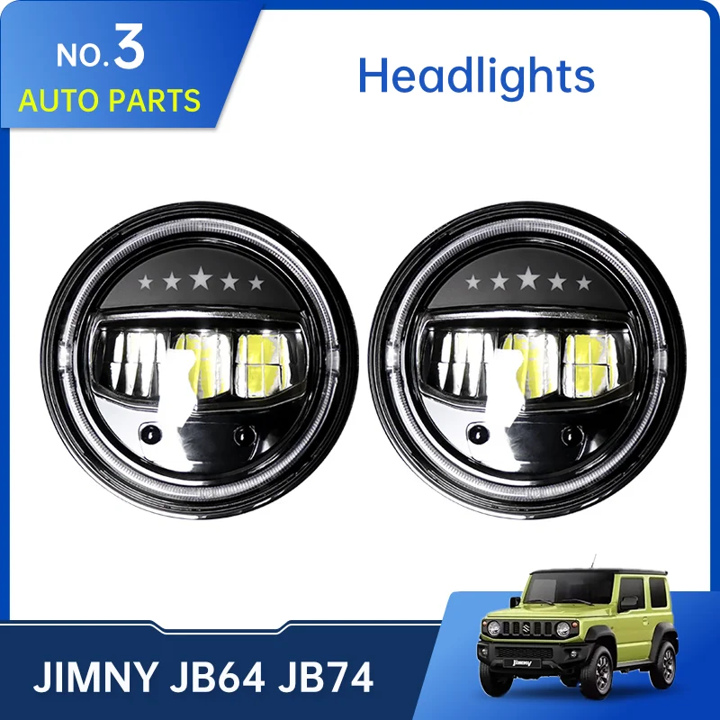 Headlight-For-Suzuki-Jimny-JB64-JB74W-2019-2022-LED-Headlights-Head ...