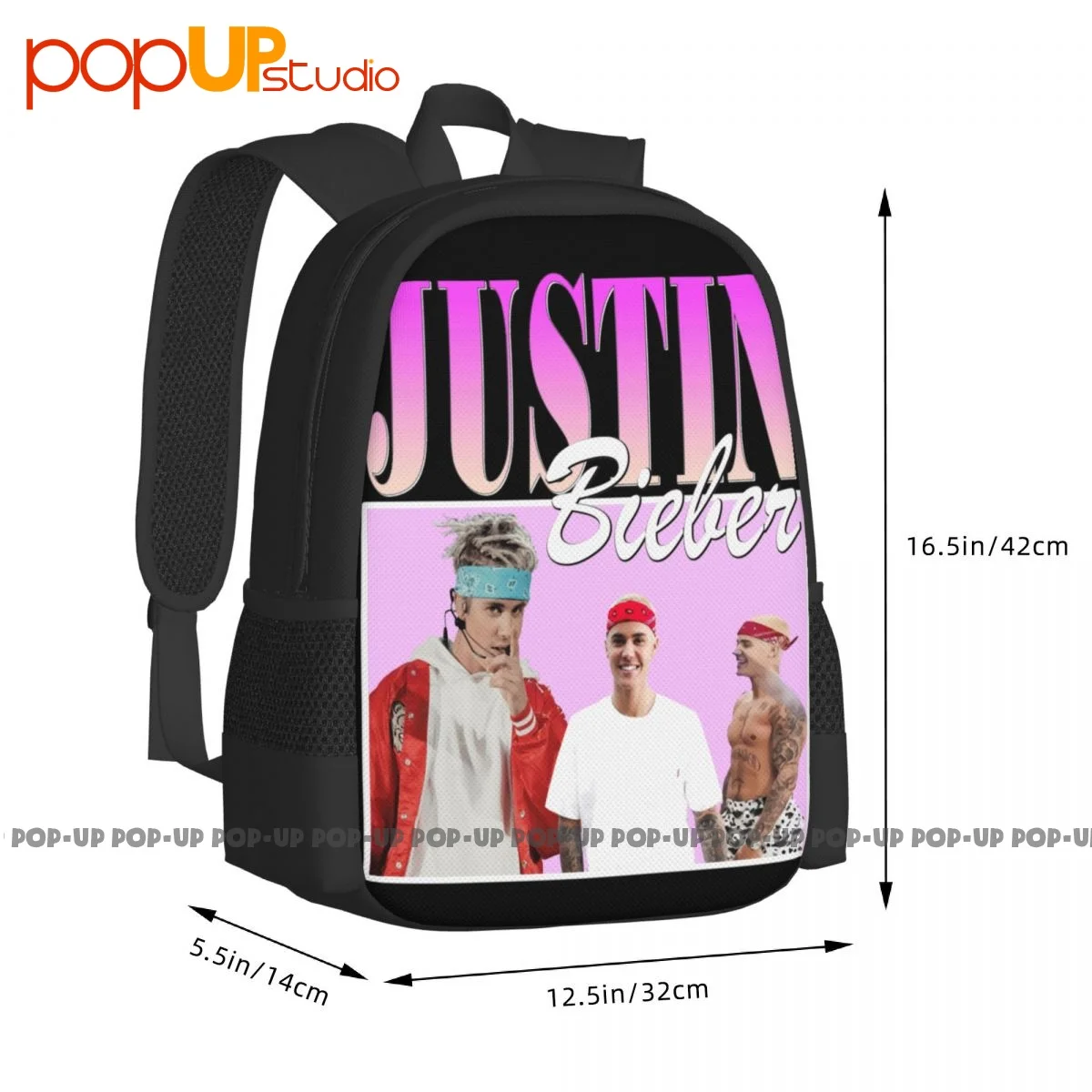 Backpack Justin Bieber Cover