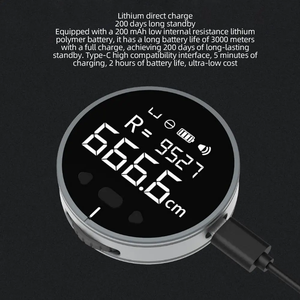 Mètre à ruban,--Ruban à mesurer numérique LCD, règle électronique ...