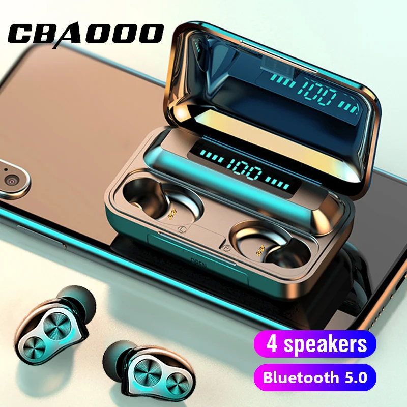 Auriculares inalámbricos con Bluetooth, audífonos con cancelación de ruido, micrófono ...