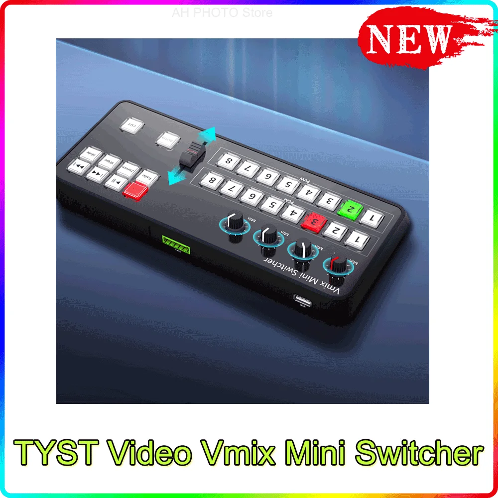 TYST-Video-Vmix-Mini-Switcher-Control-Panel-MIDI2-0-Video-Recording ...