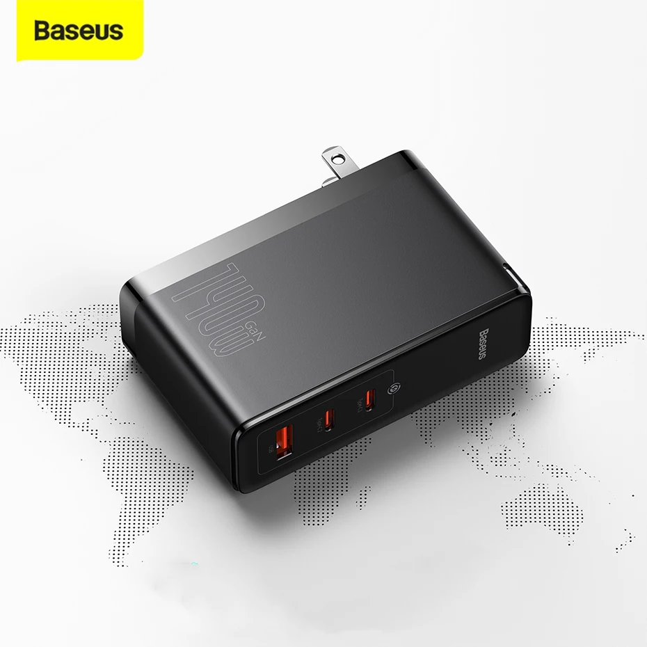 Baseus-140W-GaN-Charger-USB-Type-C-PD-3-1-Fast-Charge-For-iPhone-Xiaomi ...