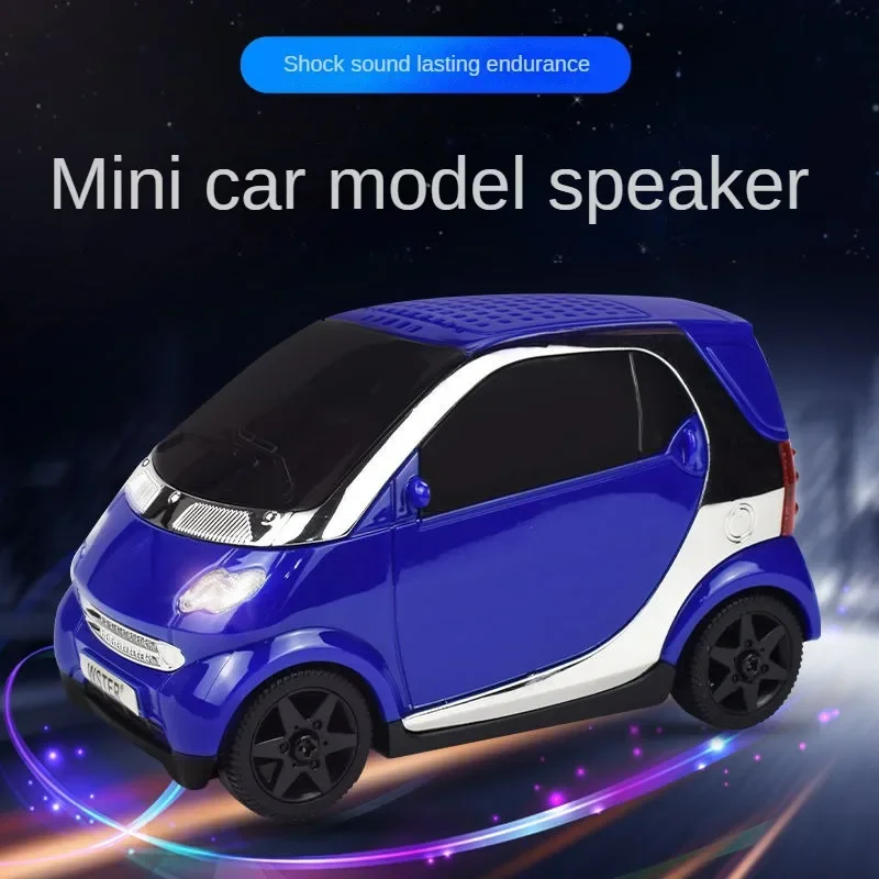 Portable Mini Bluetooth Speaker Wireless Car Model Sound Box with HD ...