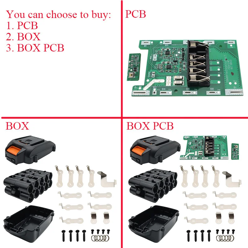 WA3580-Li-ion-Battery-Plastic-Case-Charging-Protection-Circuit-Board ...