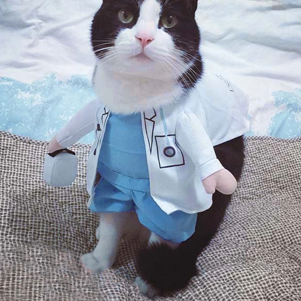 Pet-Halloween-Costume-Funny-Dog-Cat-Doctor-Costume-Pet-Doctor-Clothing ...