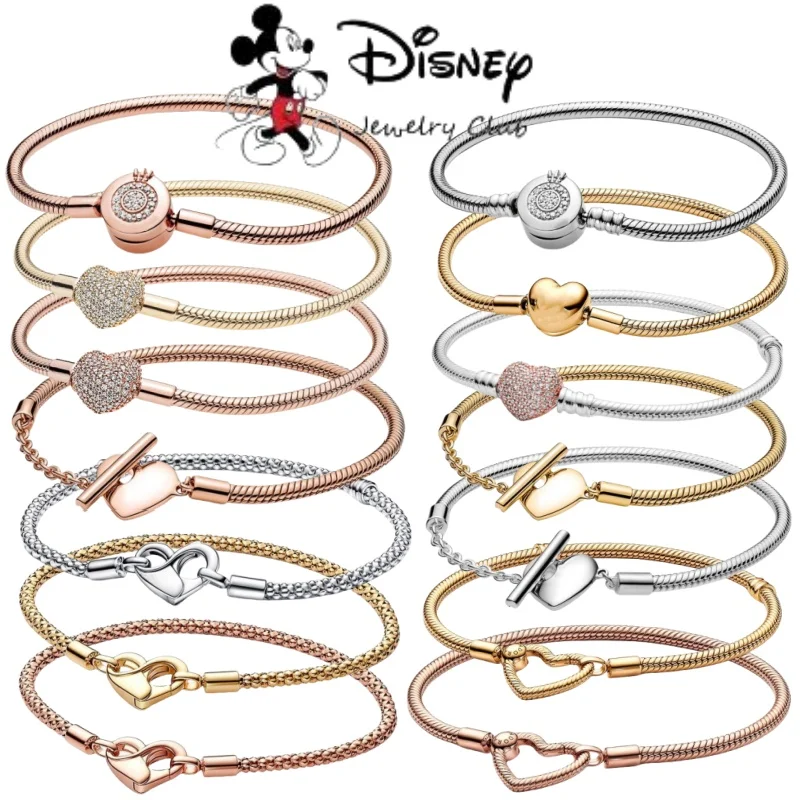 Pulsera-cl-sica-Potdemiel-Disney-Mickey-Pumpkin-Car-adecuada-para-Panda ...