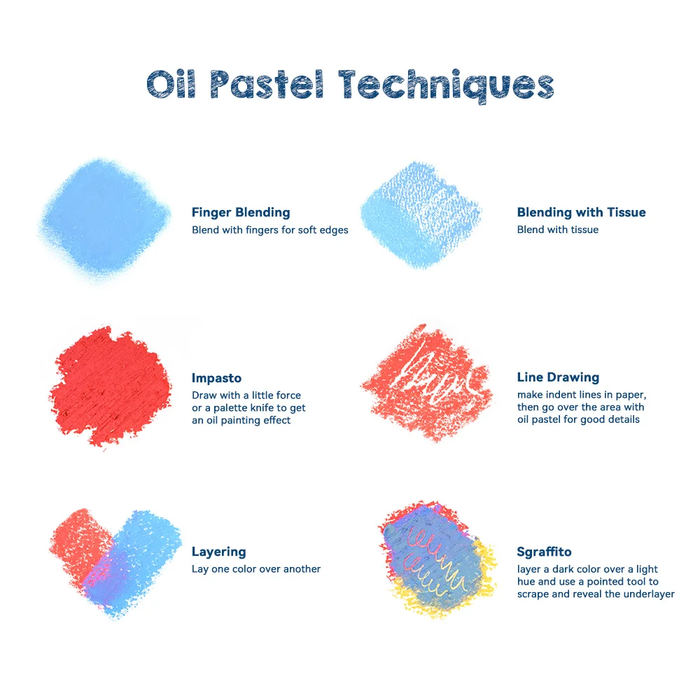 Oil Pastels Techniques