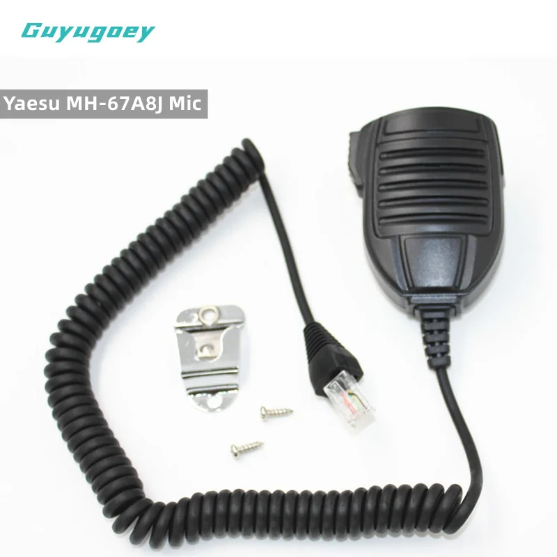 Vertex Yaesu MH 67A8J Mic 8 pin Standard Mobile Mic Microphone Walkie ...