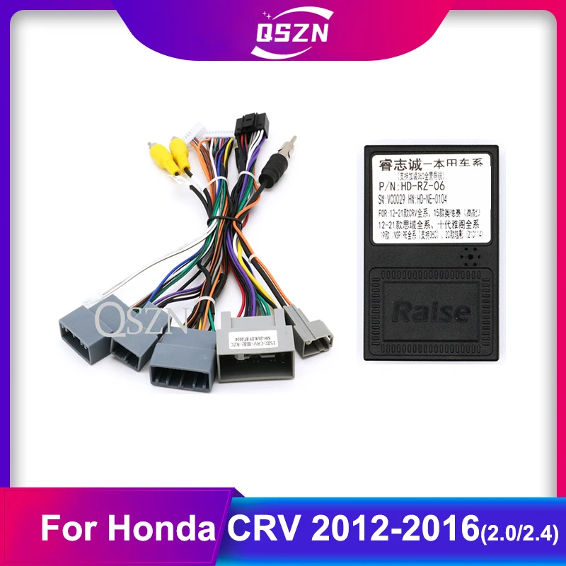 Android Canbus Box Hd-rz-06 Adaptor For Honda Crv High Configuration ...