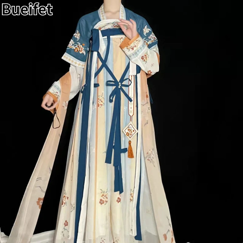 Vestido Hanfu chino tradicional, traje Tang antiguo, traje de princesa ...