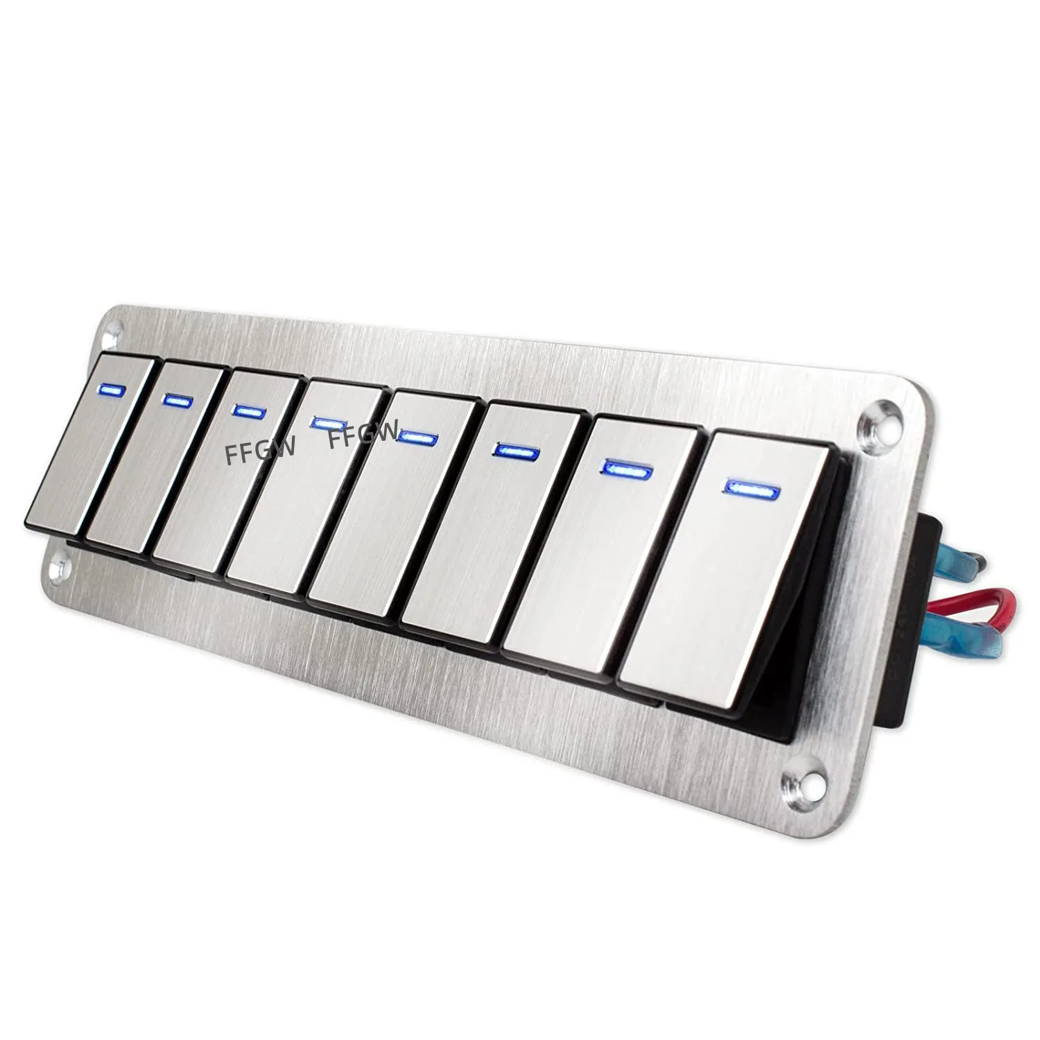 Waterproof-LED-marine-rocker-switch-surface-2-8-gear-switch-panel ...