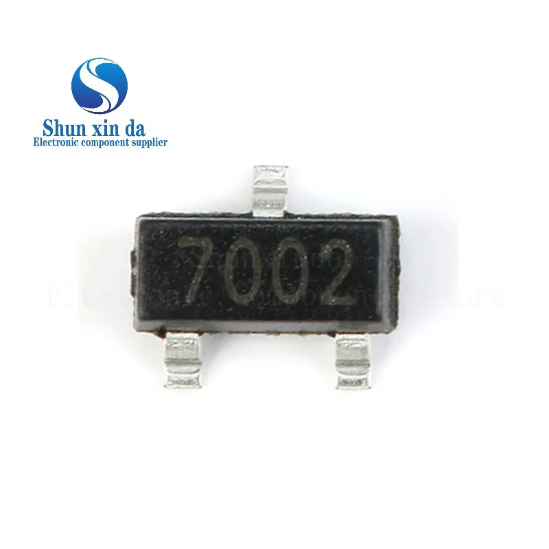 Transistor-do-MOSFET-do-N-canal-MMBD7000-M5C-2N7002-2N7002K-LT1G-7002 ...