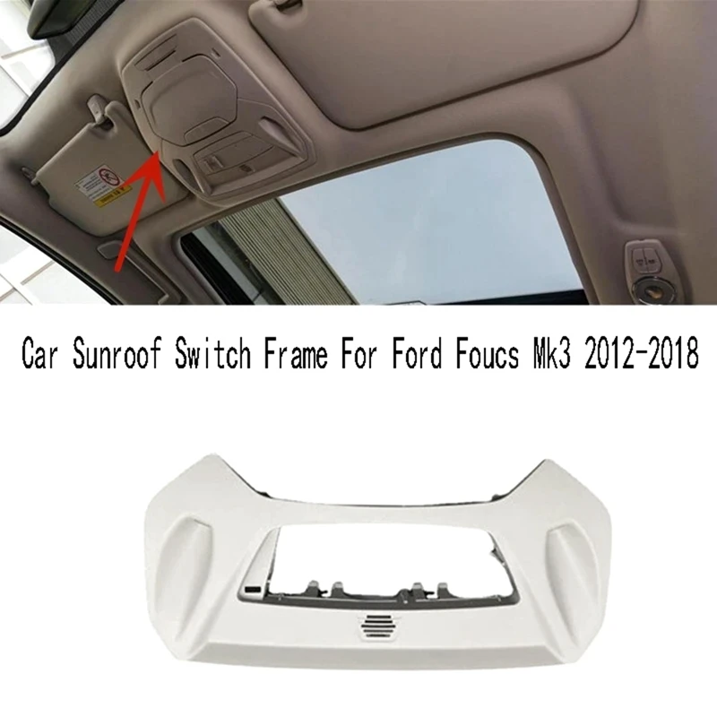 1-PCS-Car-Sunroof-Switch-Frame-Roof-Console-Panel-Frame-Trim ...