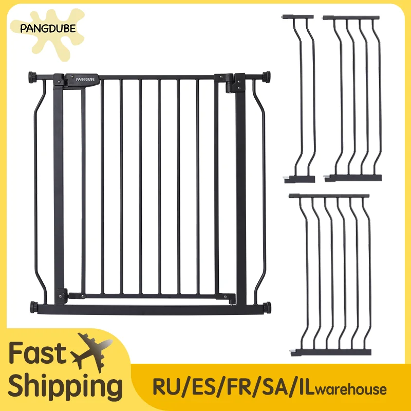 Children-s-Safety-Barrier-Childproof-Gate-75-147cm-Pressure-mounted ...