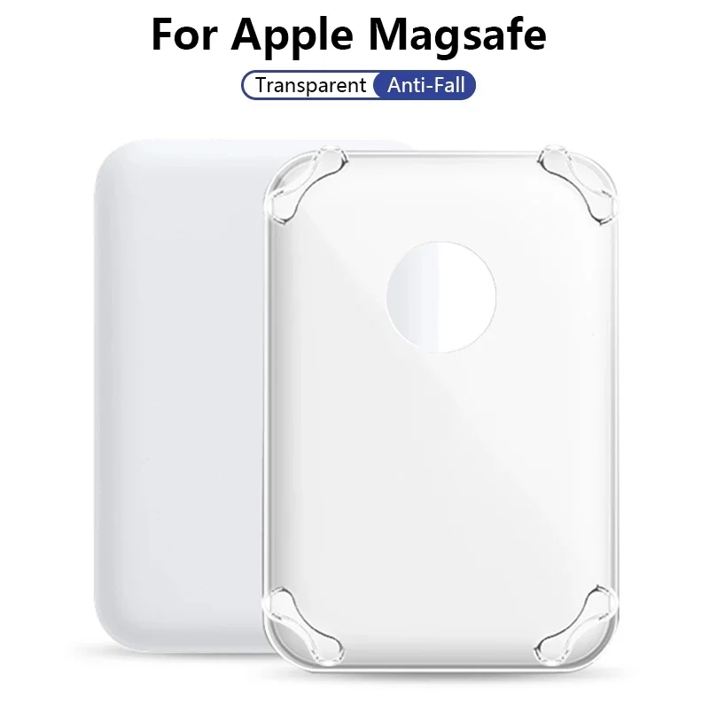 Transparent-Case-for-Apple-MagSaf-External-Battery-Shockproof-Bumper ...