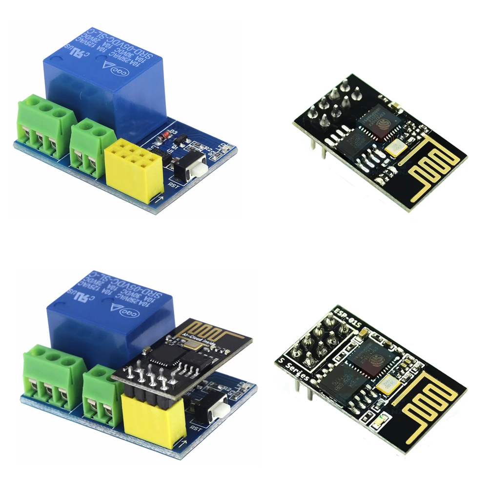 ESP8266-ESP-01-01S-5V-WiFi-Relay-Module-Things-Smart-Home-Remote ...
