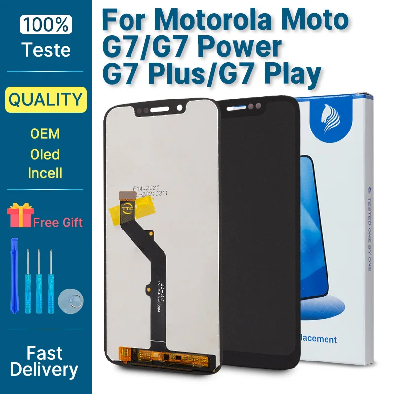 High-Quality-Display-For-Motorola-Moto-G7-Power-LCD-G7-Touch-Screen ...
