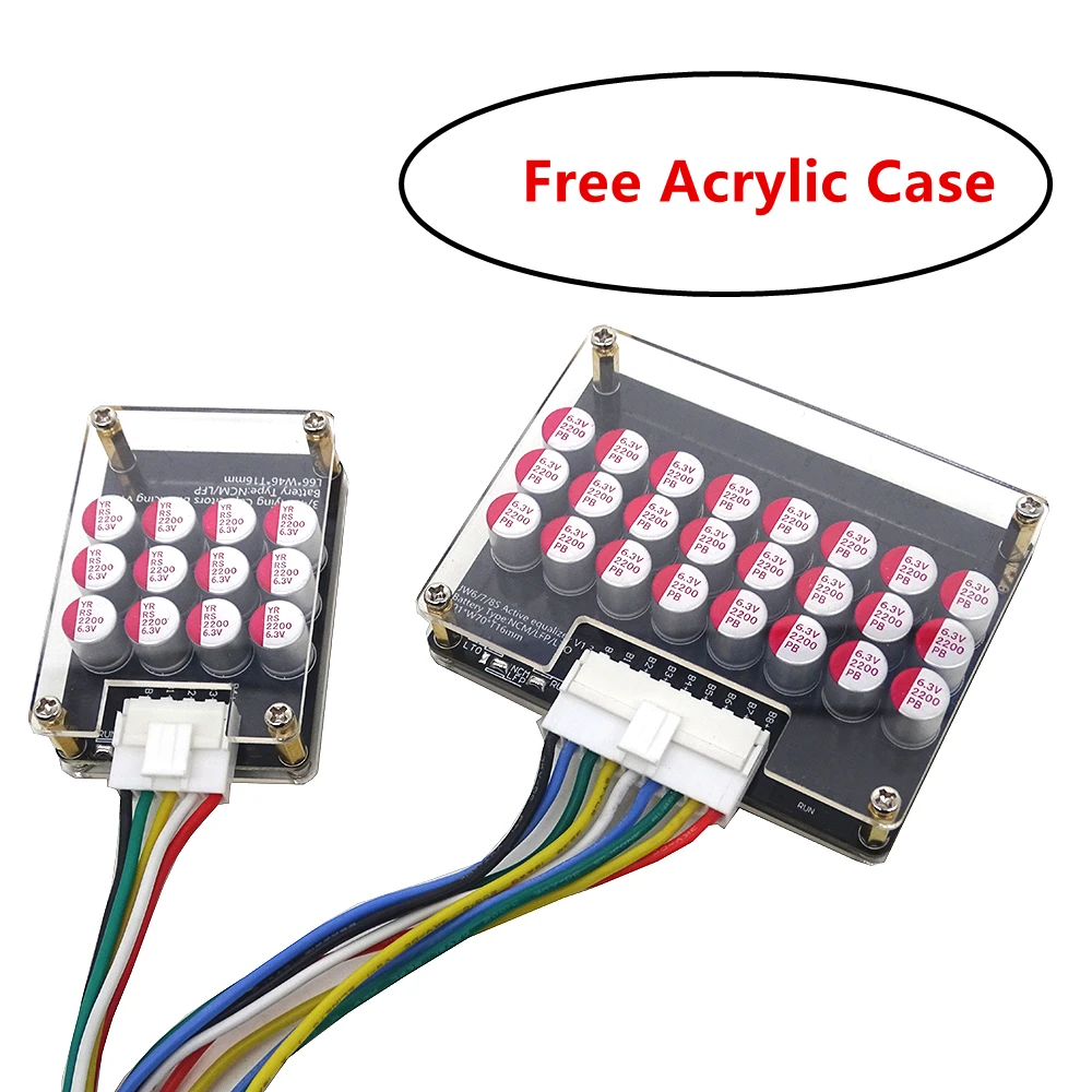 4s 8s 5a Capacitor Active Balancer Lithium Battery Balance Board ...