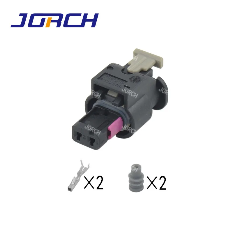 10 sets 2 Pin VW Audi impact sensor connector waterproof auto plugs ...